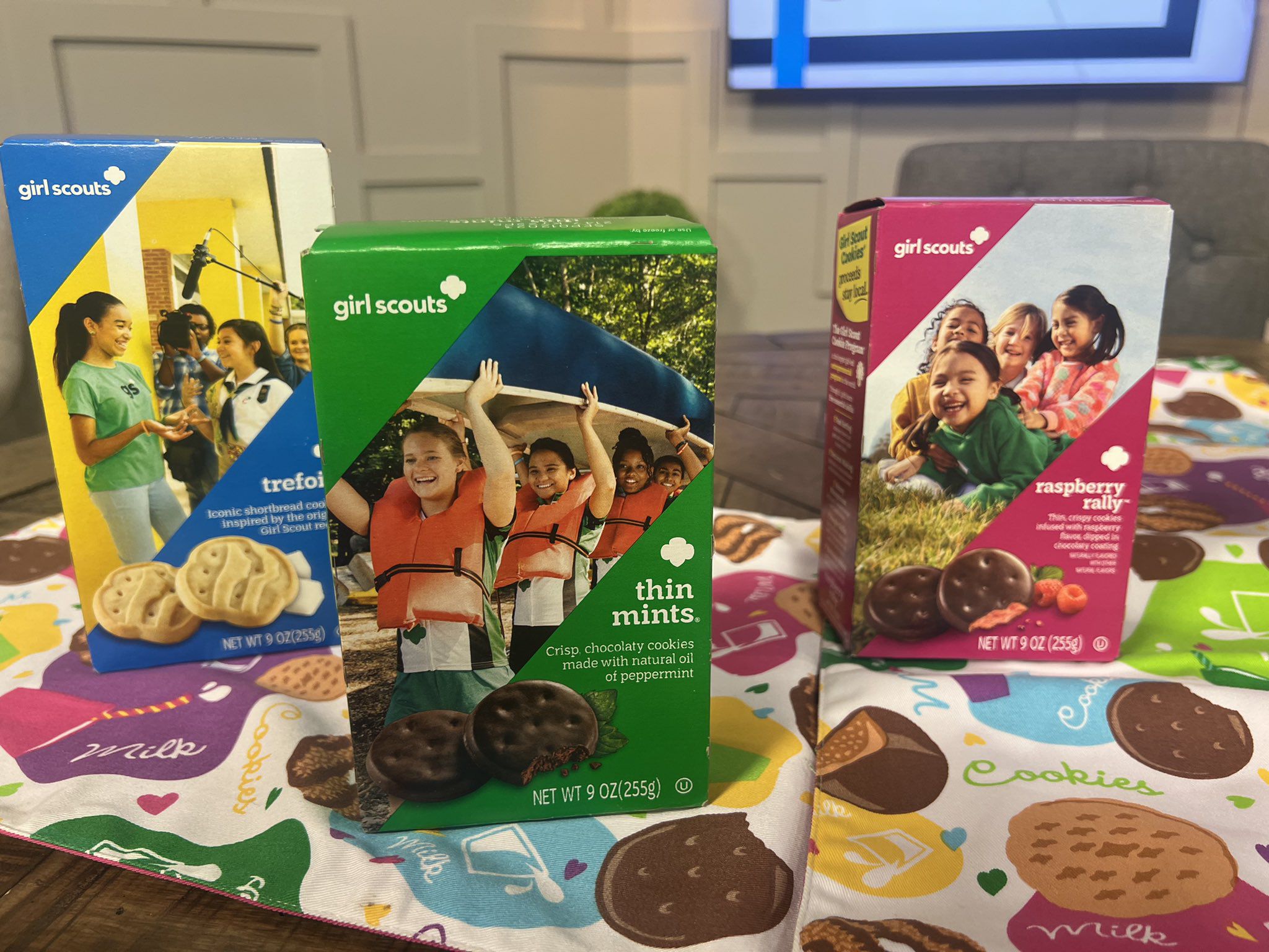 Girl Scout Cookie Twister Game